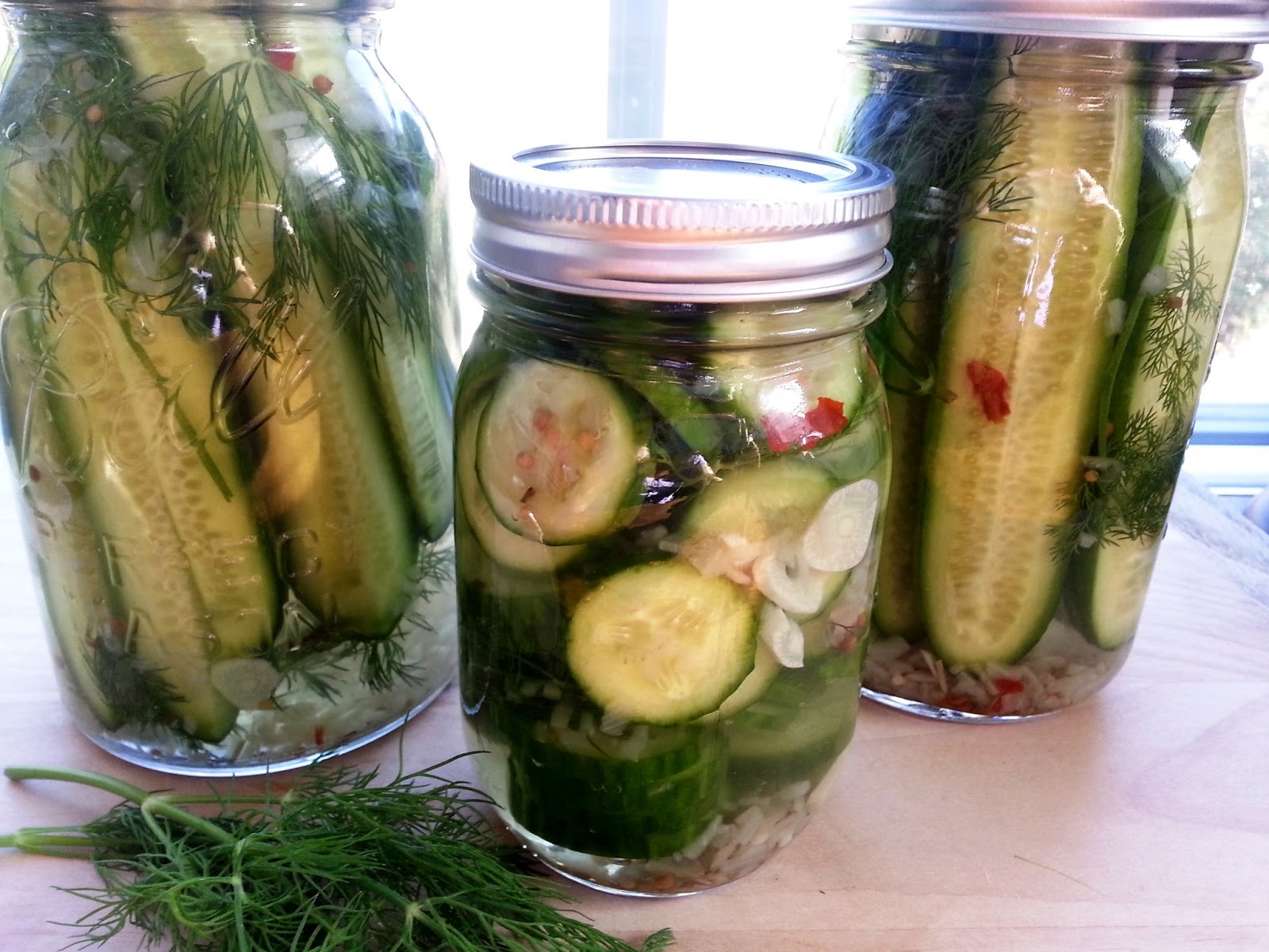 Castellon's Kitchen: Dill Pickles