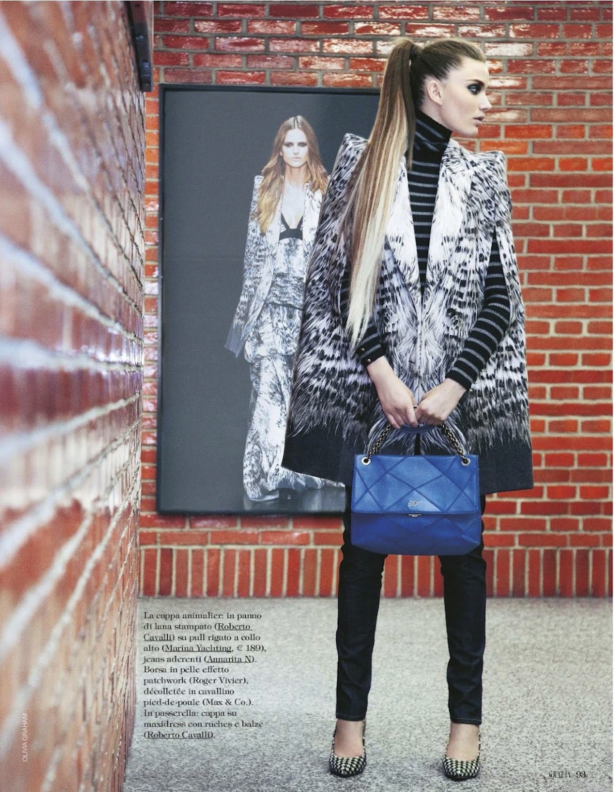 streetstyle: michelle mccallum by olivia graham for grazia italia no.32 ...