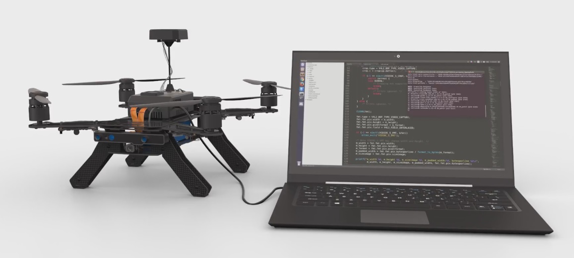 Il drone Intel Aero pronto al volo disponibile su RS Components ...