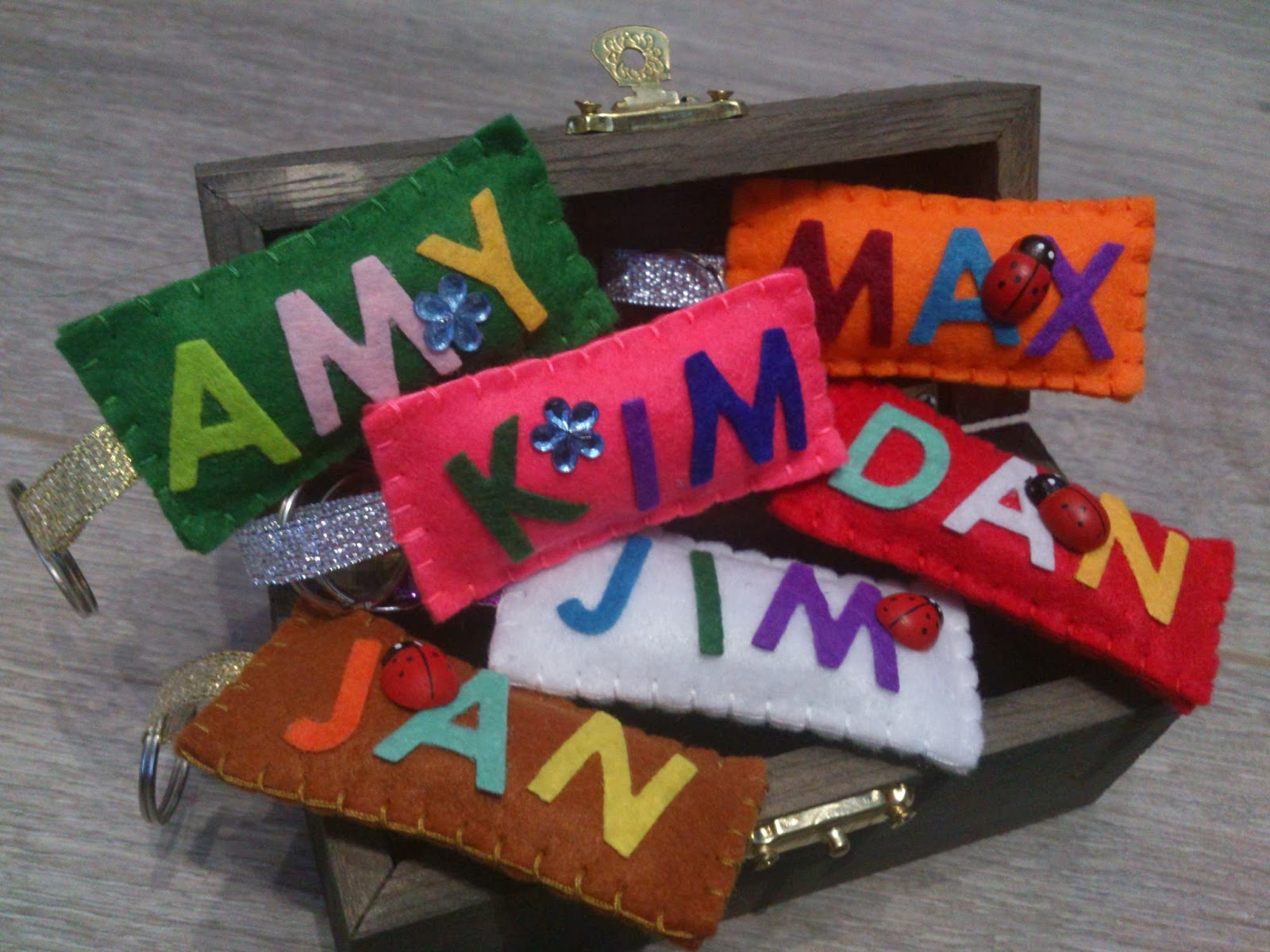 Dilla Creations- Unique Designs: Name Keychains