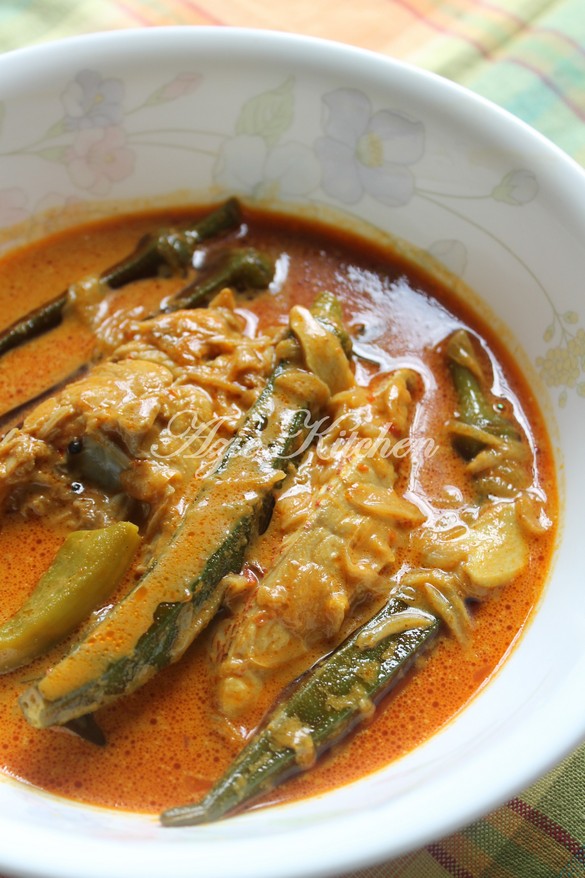 Kari Ikan Merah Yang Sedap - Azie Kitchen