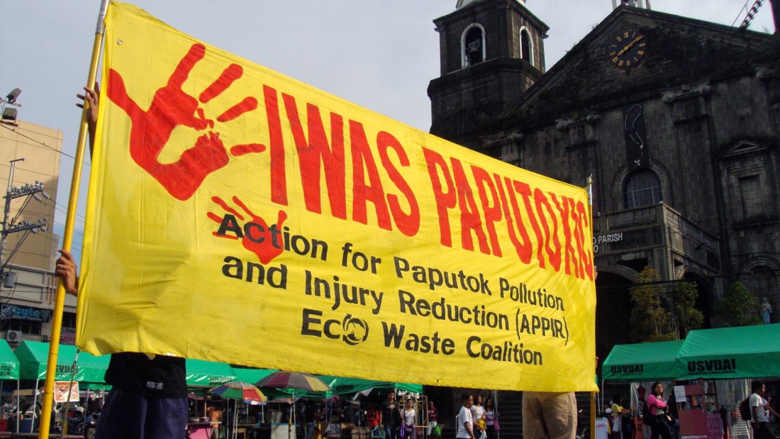 Environmental and Health Advocates Marched on the Streets to Campaign ...