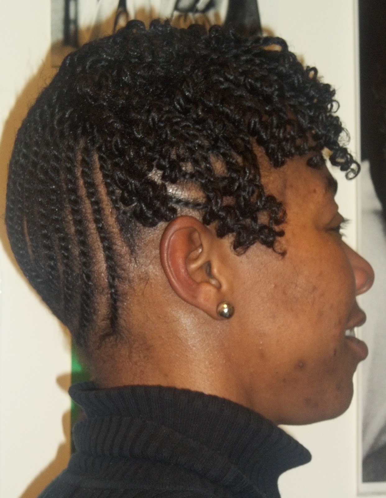 Love of Locs: Two Strand Twist (Updo)