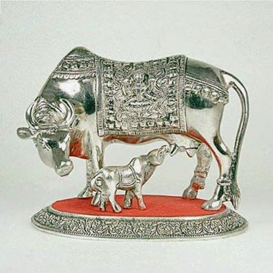 NISHANTH2006: SILVER STATUE OF GOMATHA