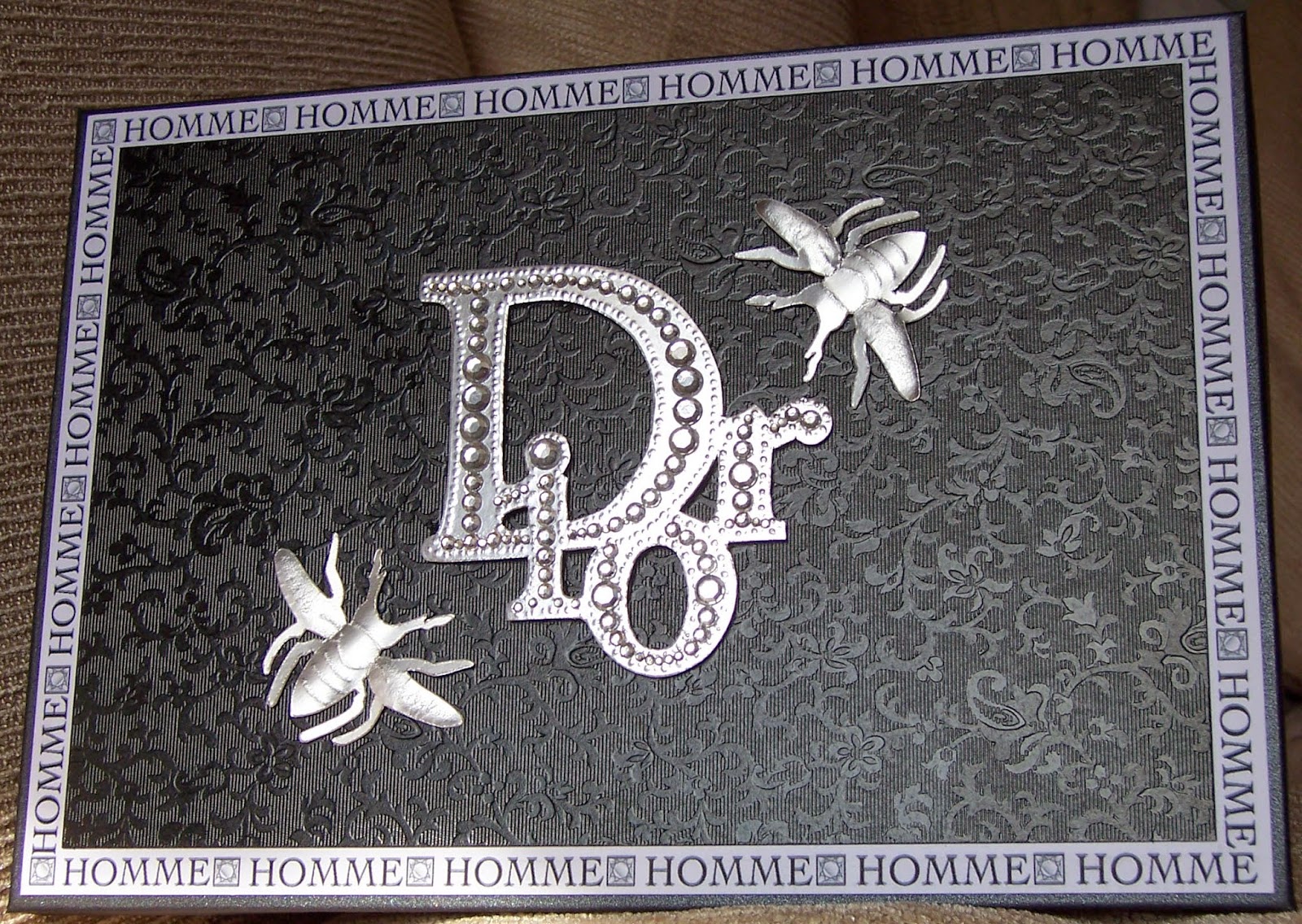 Whitch Craft: Birthday card for my Son - Christian Dior - Birthday card ...