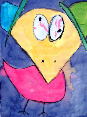 Blackas Bloggers: James Rizzi-Inspired Birds