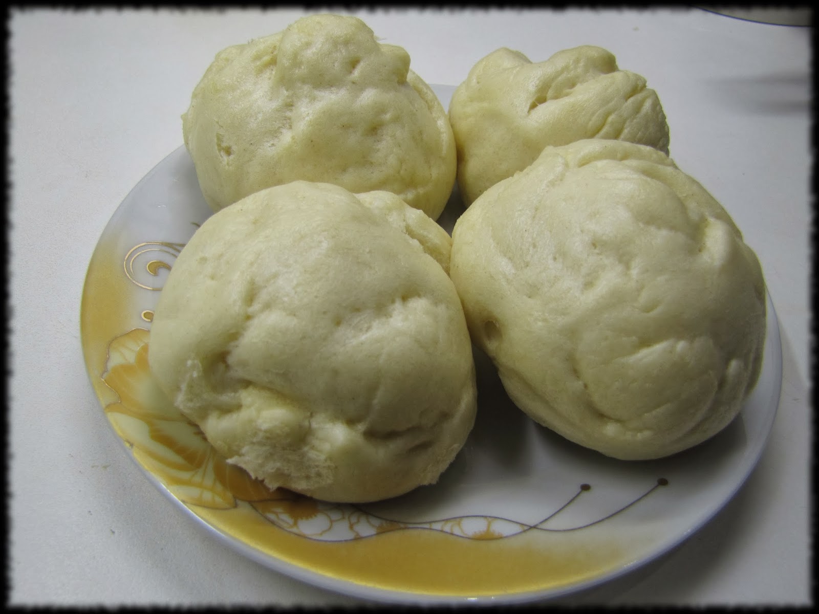 Szczęśliwa kuchnia: Pyzy drożdżowe na parze