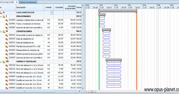 OPUS PLANET: Software de Precios Unitarios, Presupuestos y Control de ...