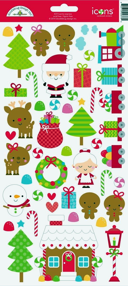 Imprimolandia: Stickers de Navidad