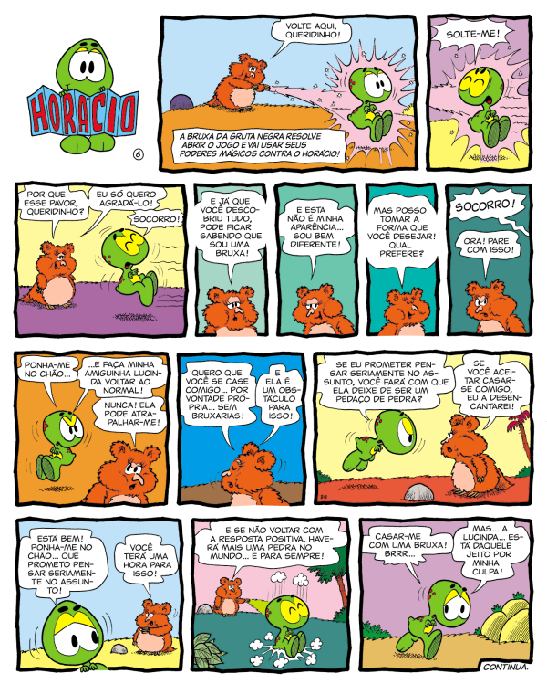 Blog do XANDRO: HQs : Horácio N°361 - Mauricio de Sousa!