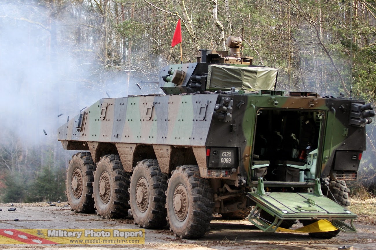 Military Photo Report: Exercice de tir VBCI (25mm) / VBCI 25mm firing