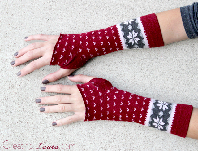 Creating Laura: DIY Arm Warmers