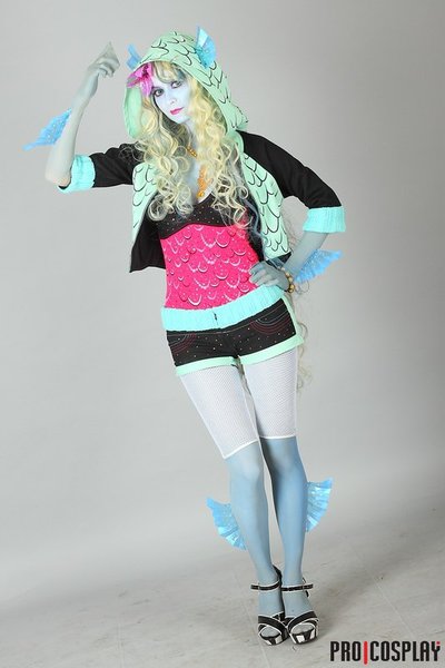 Footnotes Monster High Lagoona Cosplay