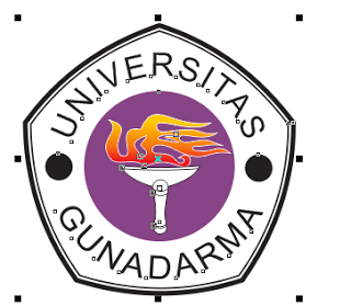 TUTORIAL MEMBUAT LOGO GUNADARMA | Read Get Knowledge