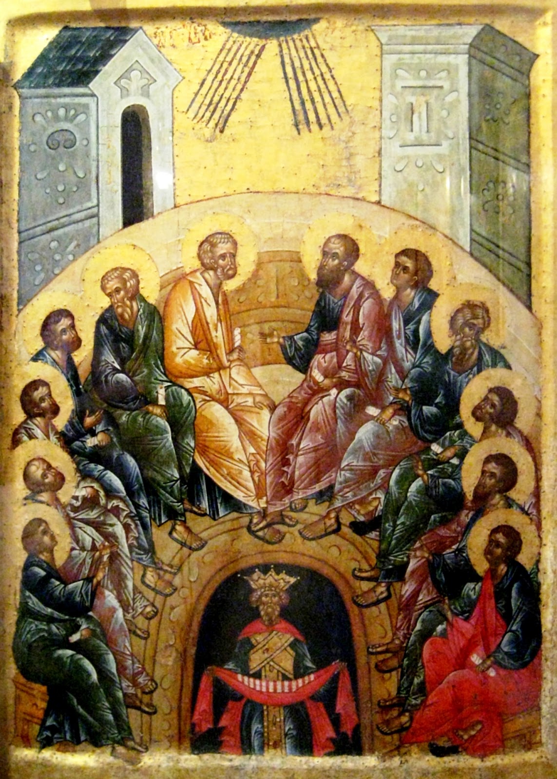 Icona Immagine di Dio: L'icona della Pentecoste