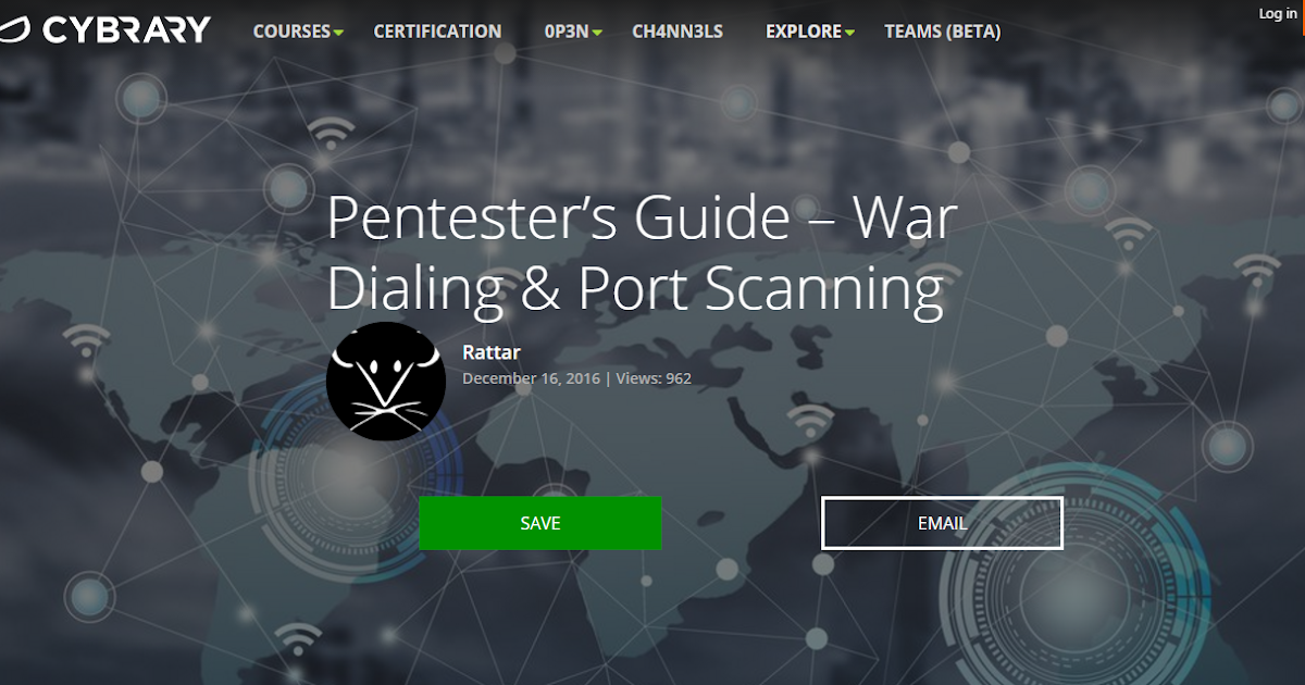 Pentester’s Guia – War Dialing & Port Scanning