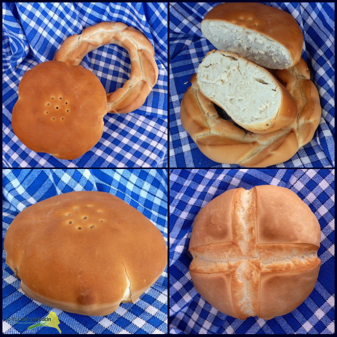 La flor del calabacín: Recetas tradicionales: pan candeal, el pan de Mari