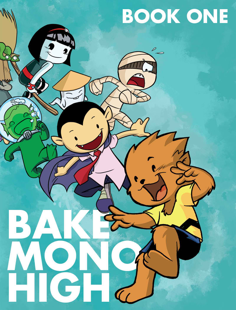 Indie Komiks Reviews: Bakemono High (Book One) by Elbert Or
