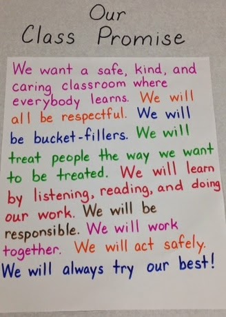 Theresa's Teaching Tidbits: Creating Our Class Promise