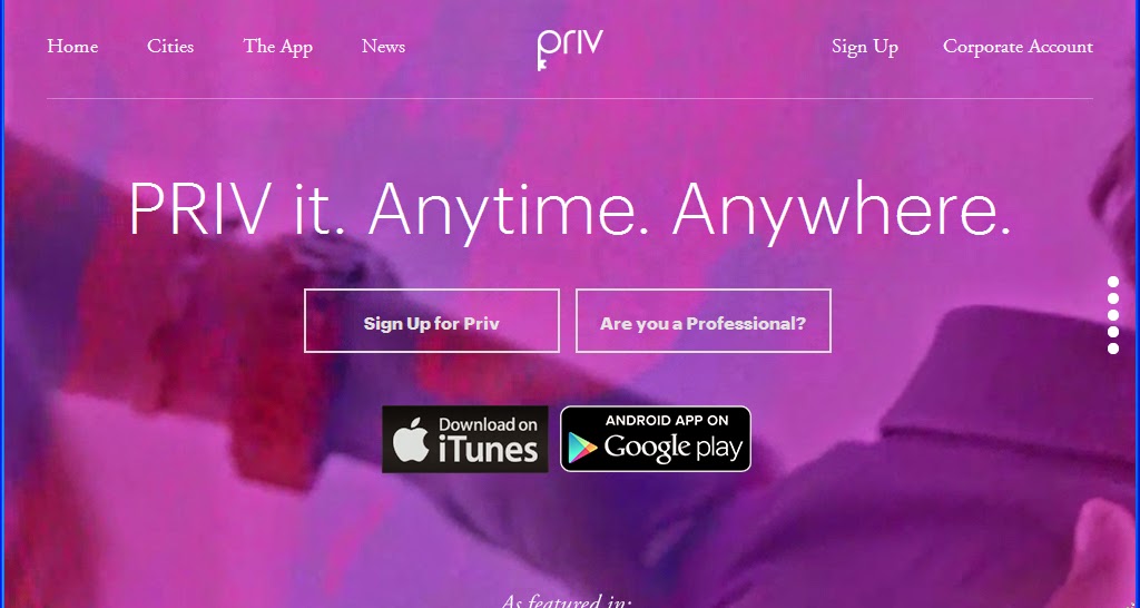 The Arriviste: "PRIV" app "Blow Me" app "Burn This" app so you can ...