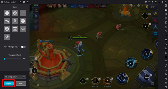 Cara Setting Keyboard Nox App Untuk Game Mobile Legends - RETUWIT