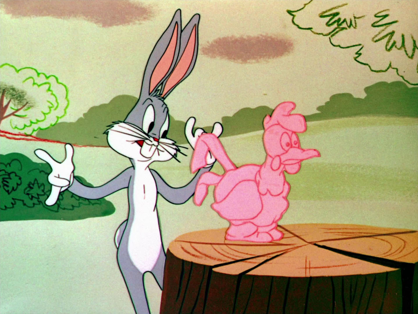 Devil May Hare - cartoon characters