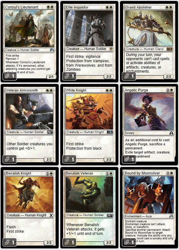 Magic the Gathering Adventures: [Legacy] White Humans from Innistrad ...