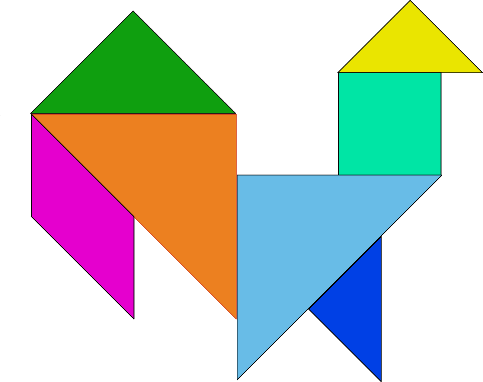 TANGRAM MODELLERİ/TANGRAM ETKİNLİKLERİ