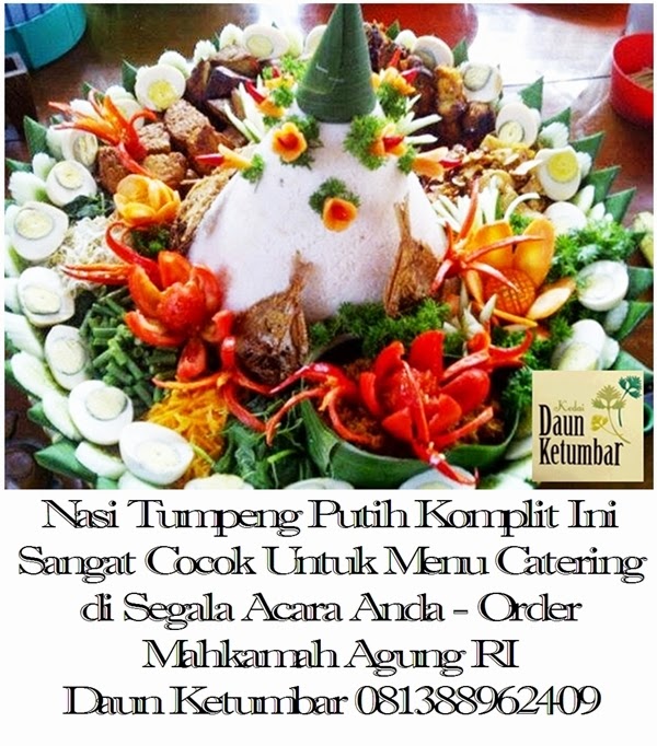 Nasi tumpeng komplit di Jakarta ~ Daun Ketumbar Catering | Jagonya ...