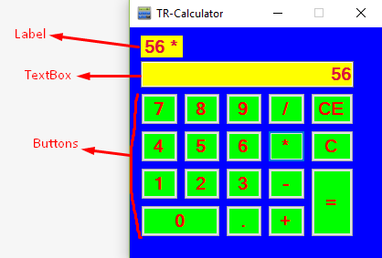 How to Build/Make a Calculator in C# using window form