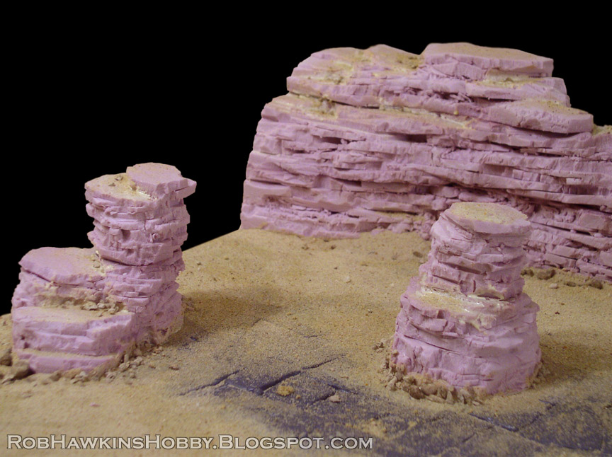 Rob Hawkins Hobby: Terrain Tutorial: Desert Mesas