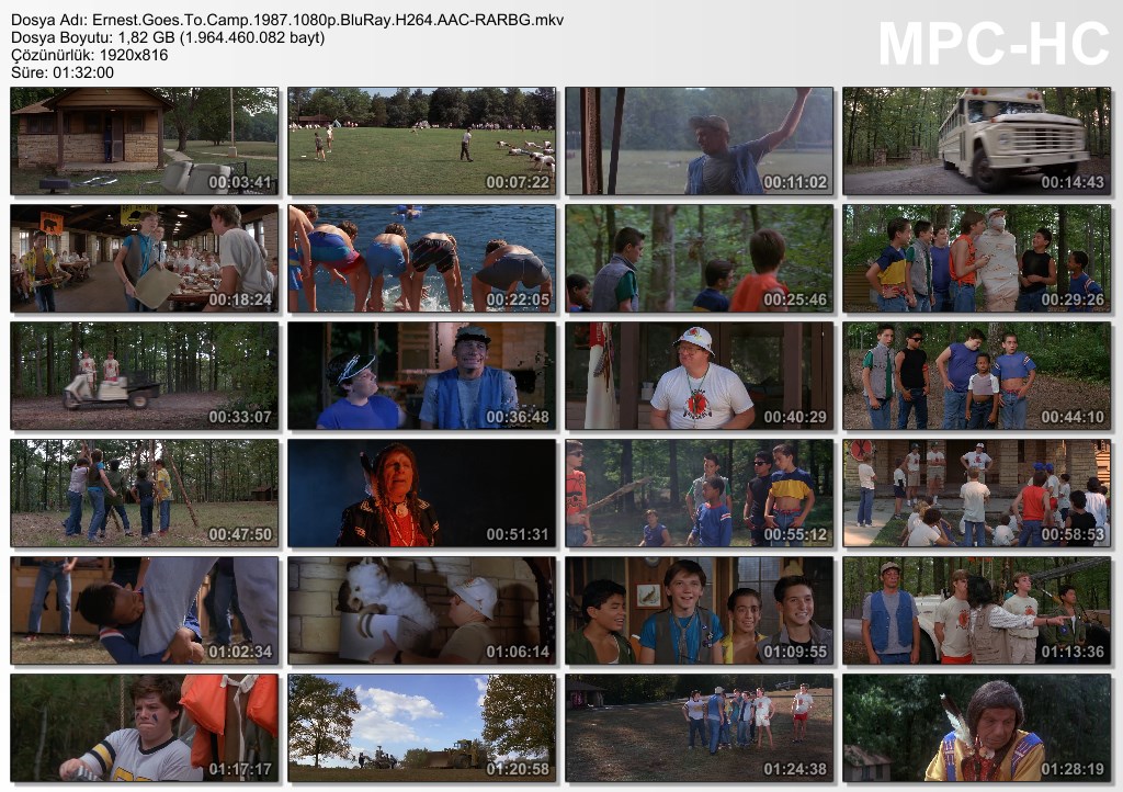 Nostaljİ Fİlm Sevenler Ernest Kampta Ernest Goes To Camp 1987