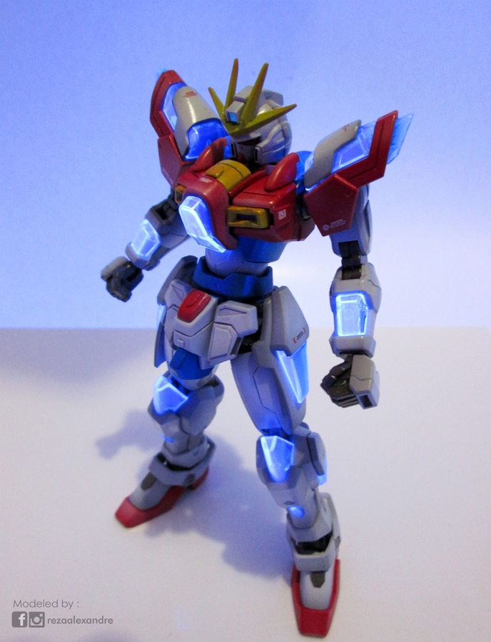 Custom Build: HGBF 1/144 Try Burning Gundam