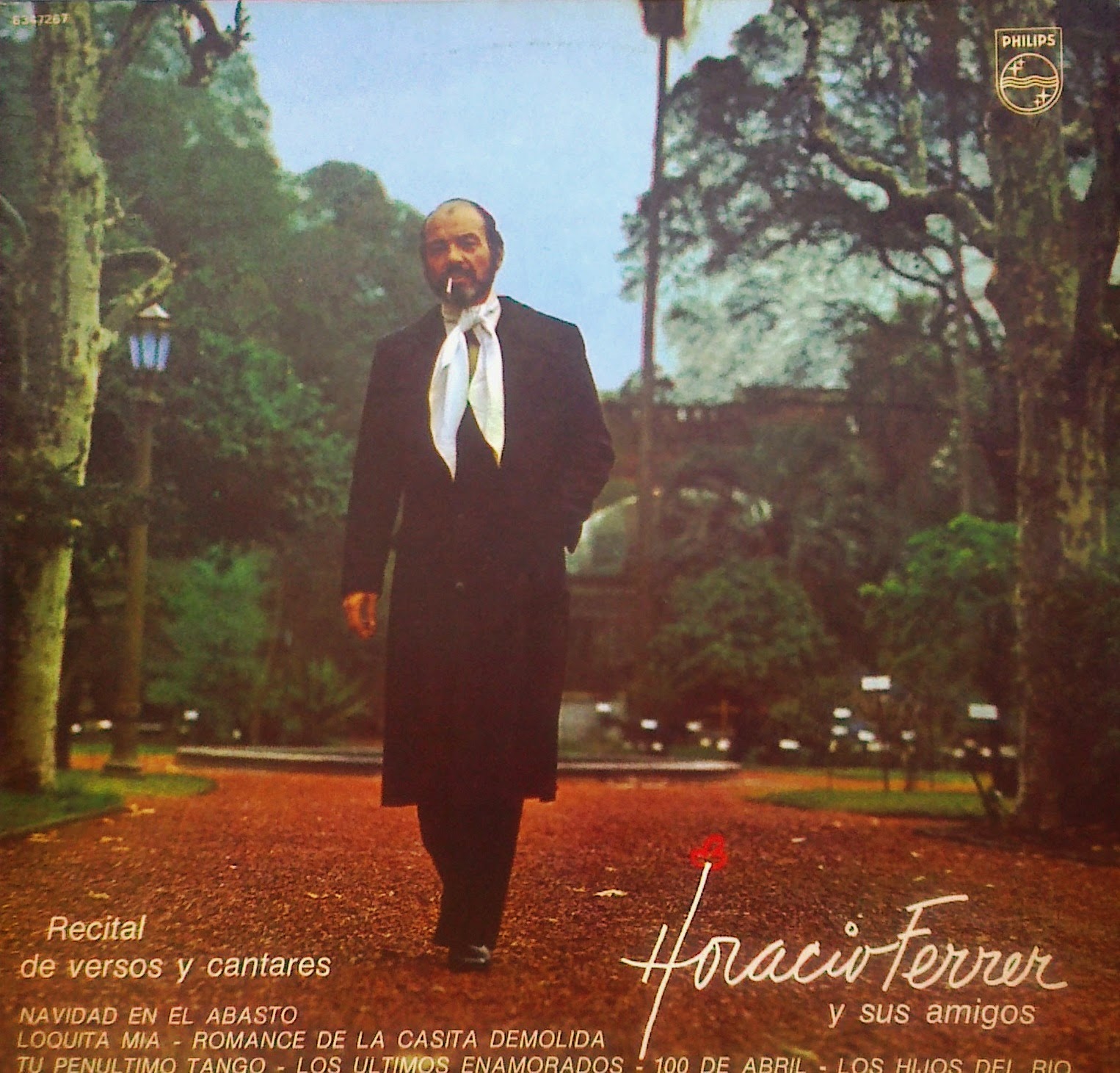 Notas y fobal: Horacio Ferrer - Recital de versos y cantares - 1976