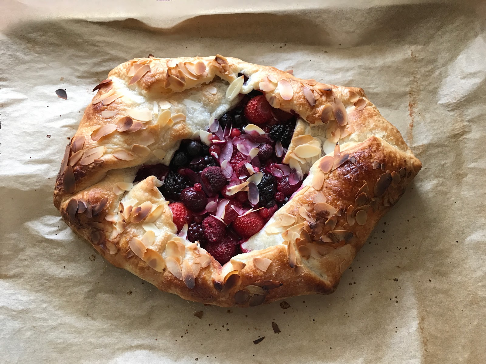 Mixed Berry Galette Ep 316 - Baking with Eda