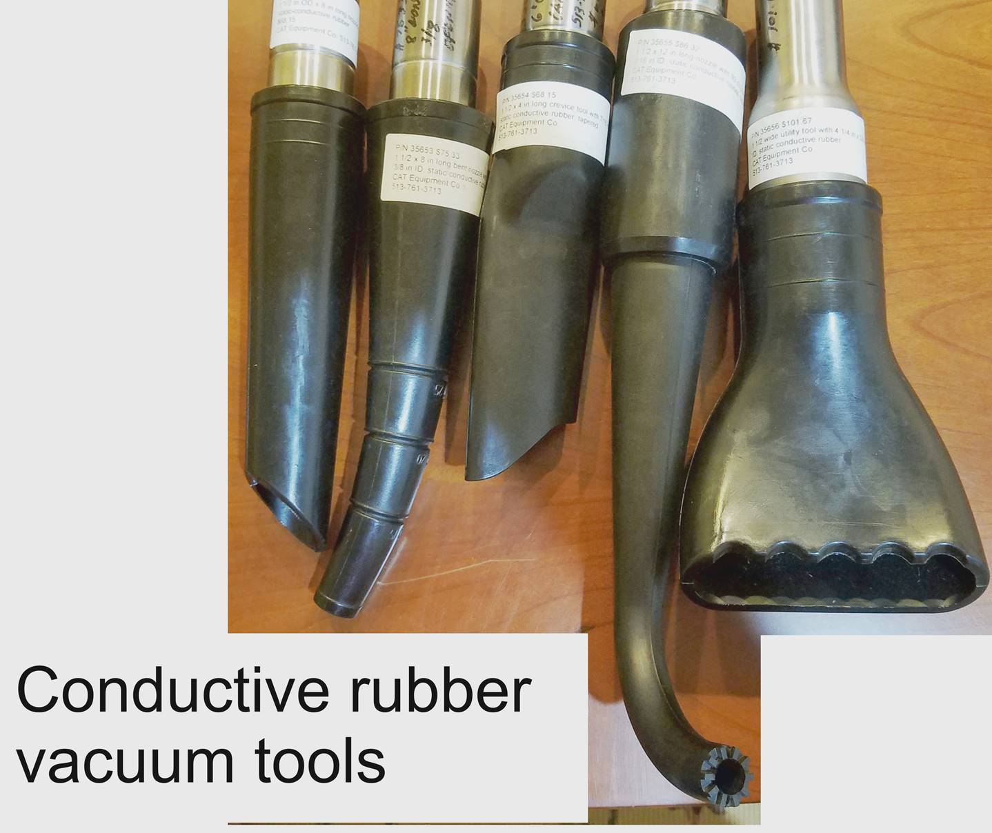 Conductive Rubber Vacuum Tools - Vacuum Solutions