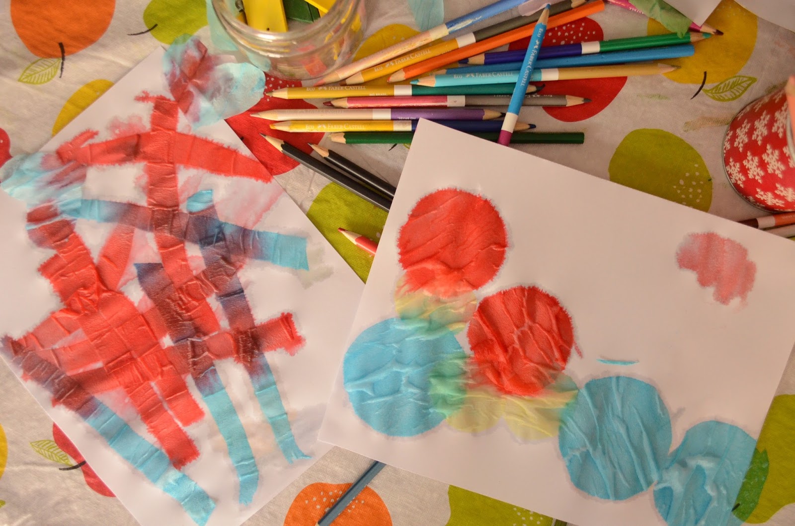 Practical Mom: Bleeding Paper- 3 Ways! {Practical Mondays #44}