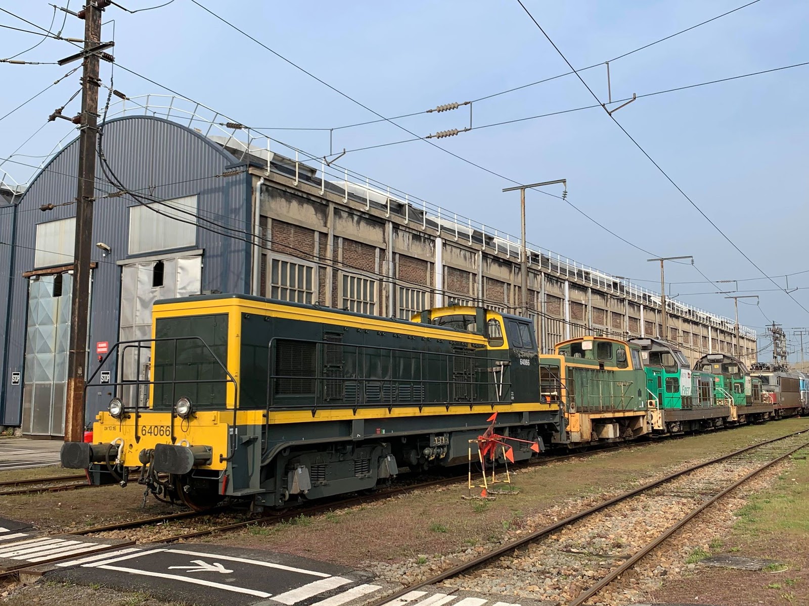 LA PASSION DU TRAIN: Circulation d'un train de la CMR dans le Noooord