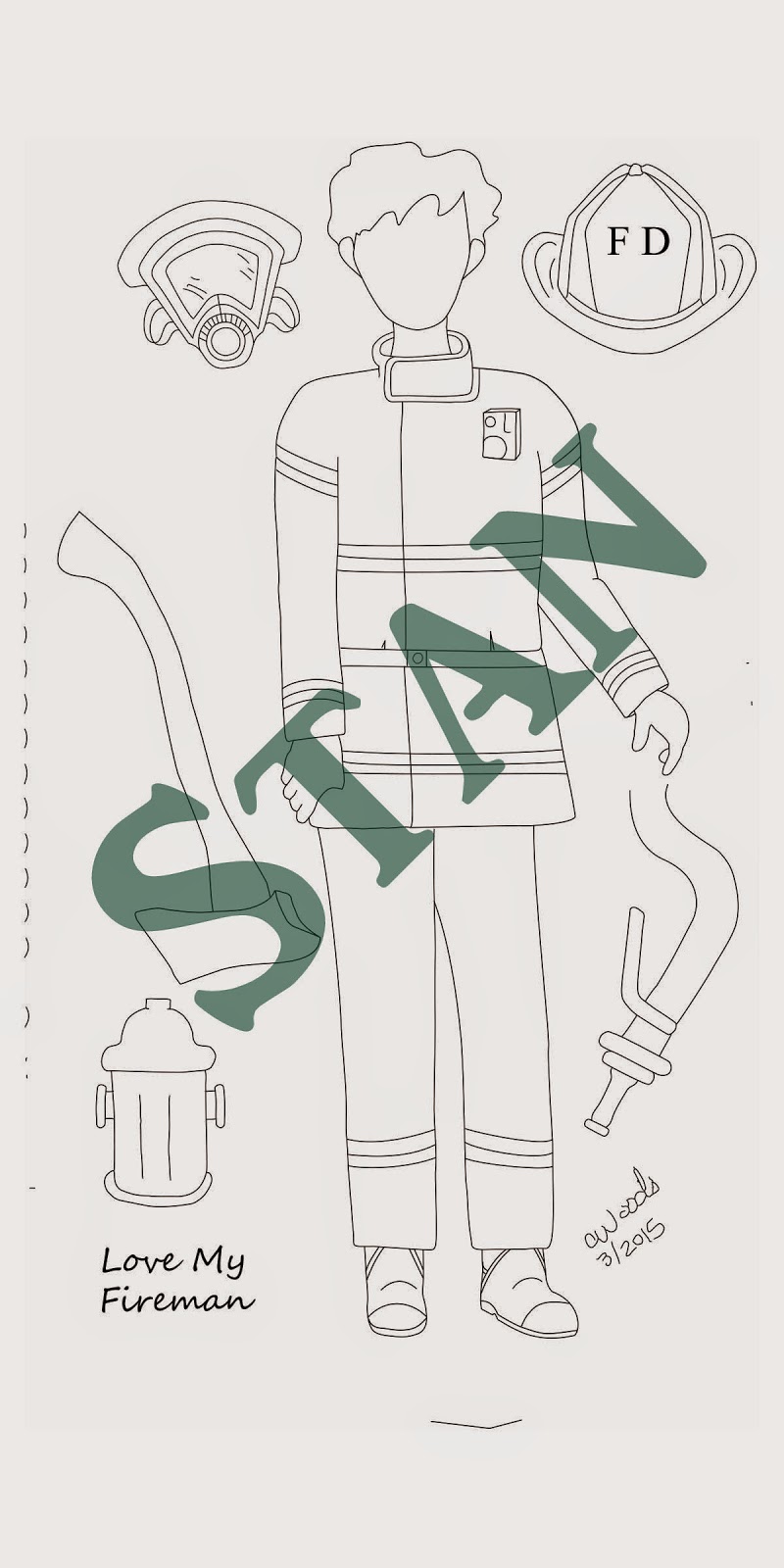 C Thru the Woods: Another Hero in the Woods!!! Welcome Stan, the Fireman!!