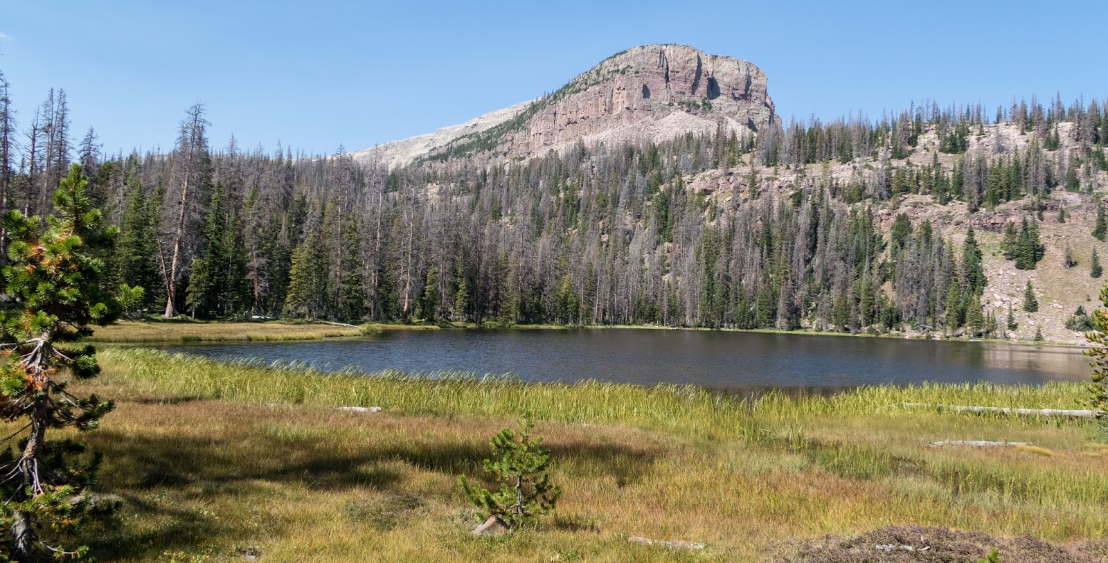 Eric's Hikes: Uinta Highline Trail Day 8: Triangle Lake to Brooks Lake