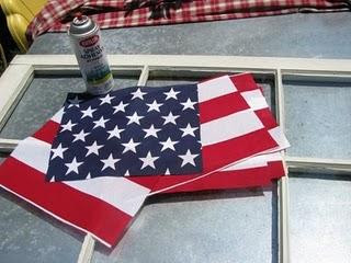 It's Written on the Wall: {4th of July} A Flag Inside the Home? A DIY ...