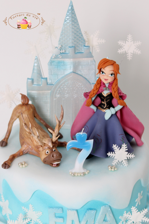 Torturi de vis: Tort Frozen pentru Ema