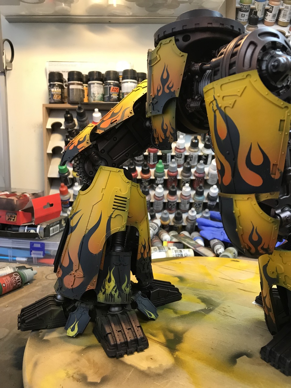 40k Hobby Blog: Warlord Titan Color Scheme Reveal