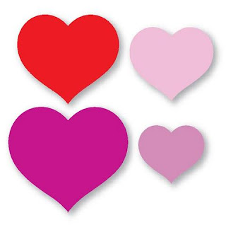 Corazon para imprimir y recortar - Imagui