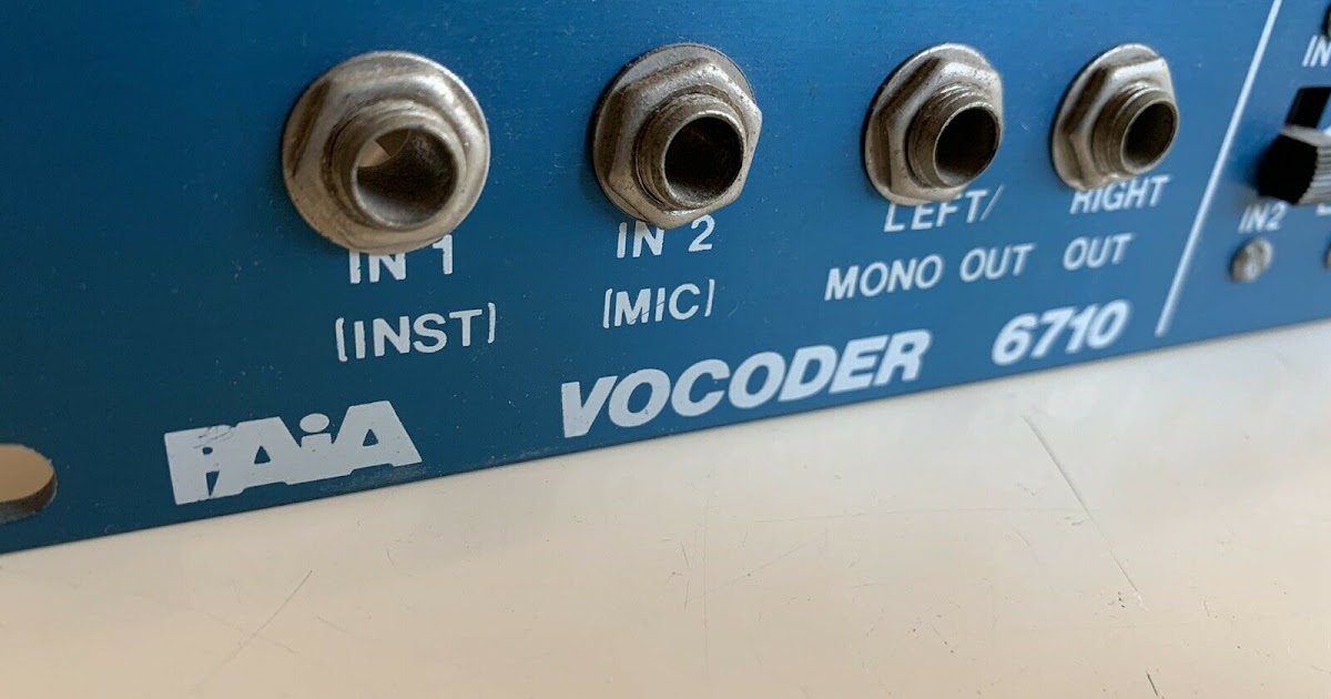 MATRIXSYNTH: VIntage PAIA Gnome Touch Synthesizer & PAIA Vocoder 6710 w ...