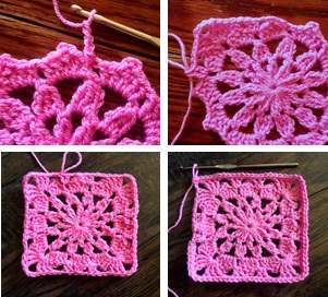 Gieltjes Hobby: Granny Squares: Ana Maria Square Nederlands