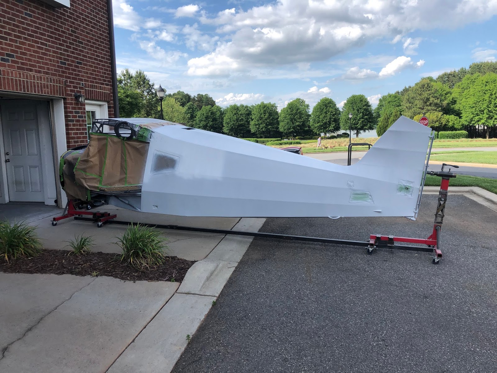 N6408C Bearhawk 4 Place Builders Log: Fuselage Fabric Covering, Fabric ...