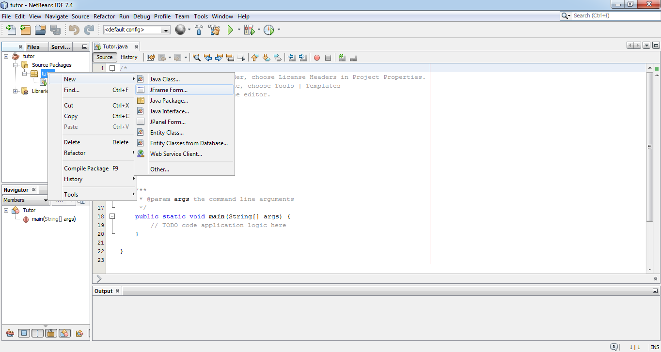 Contoh Aplikasi Java: Membuat Project di Netbeans