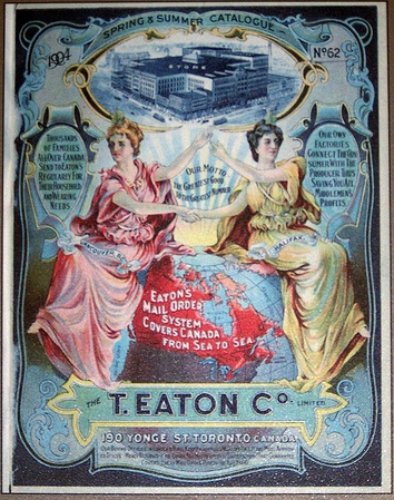 Toronto Then and Now: # 22 ~ The Eaton Family Legacy, Then and Now