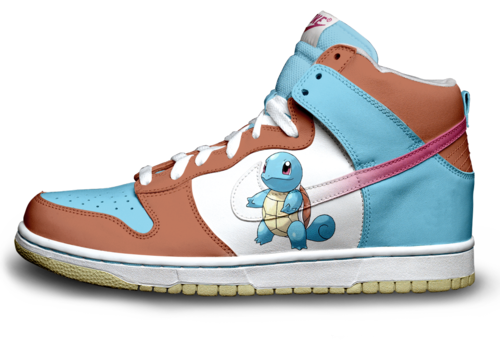 Nike SB Dunk Cartoon Shoes : 4 Pairs Brass Monki Nike Premium Squirtle ...